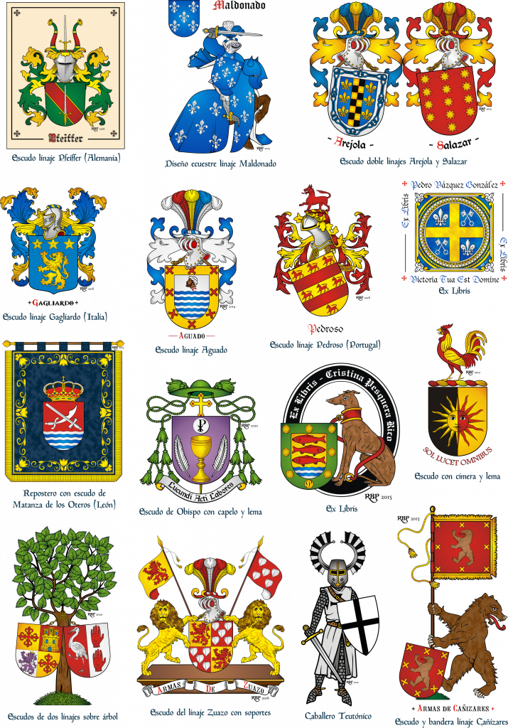 Ejemplos heráldicos - emblemaheraldico.com